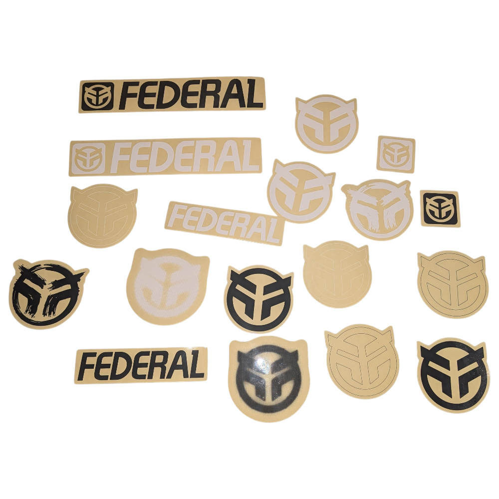 Federal BMX Sticker Set Aufkleber Set 18st.